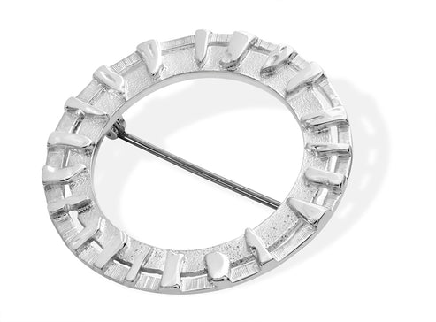 Ring of Brodgar Small Brooch – Aurora Orkney Jewellery